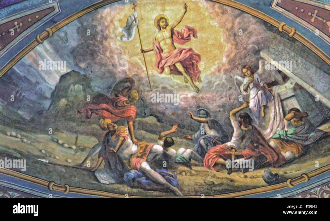 Nicolae Grigorescu Manastirea Zamfira (8 Stock Photo - Alamy