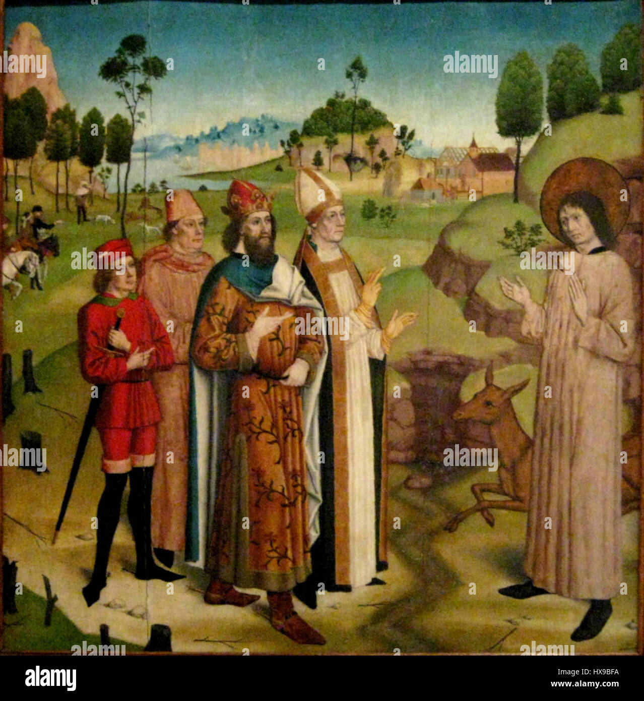 Saint giles painting hi-res stock photography and images - Alamy