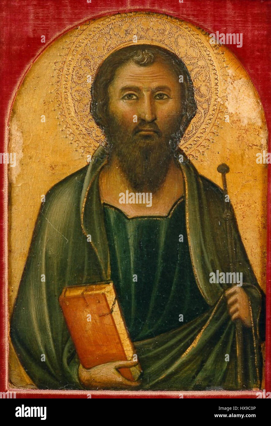 Niccolo di Segna, Apostle James the Elder, 1340, Castle Huis Bergh Art ...