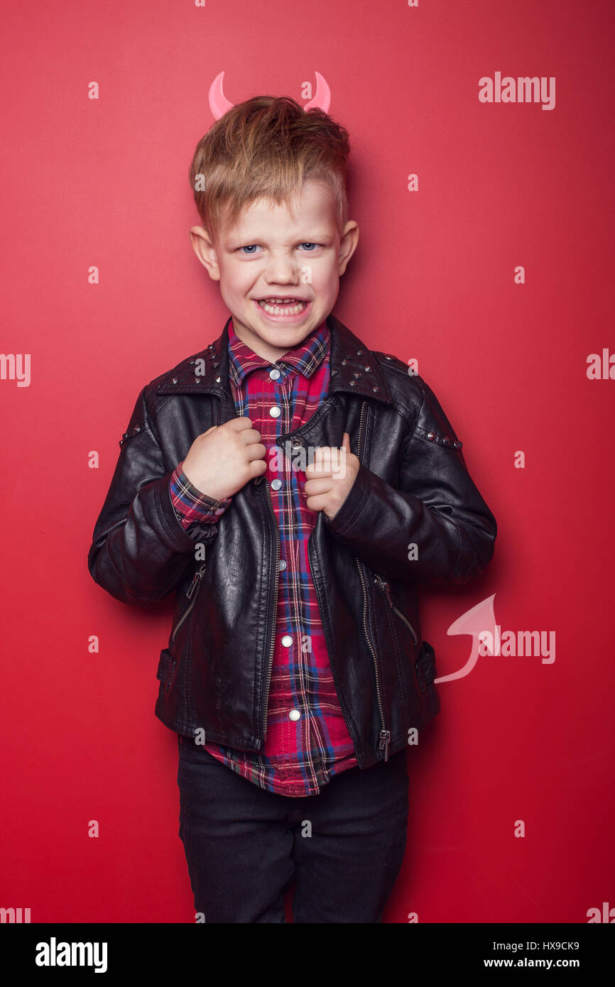 Devil horns and tail hi-res stock photography and images - Alamy