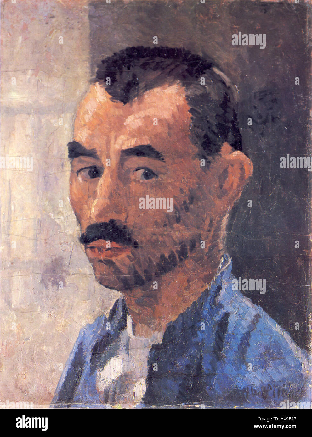 Stroeher selbstbildnis 1916 Stock Photo - Alamy