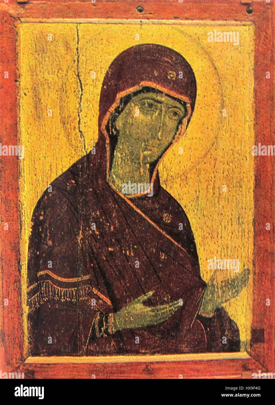 Virgin Mary (Ubisi icon Stock Photo - Alamy