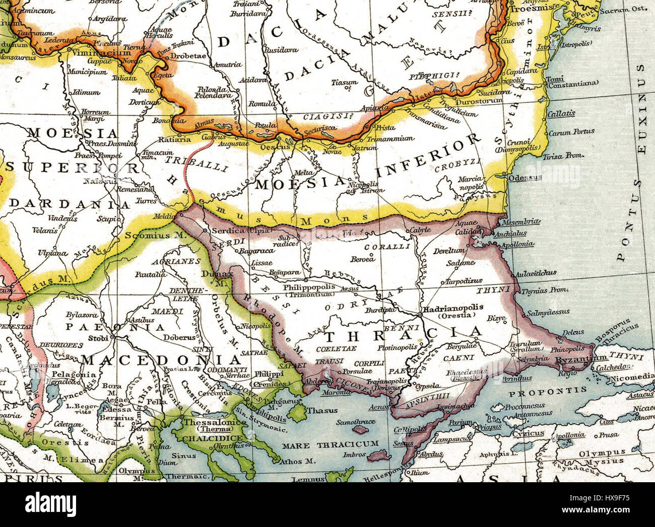 Moesia thracia hi-res stock photography and images - Alamy