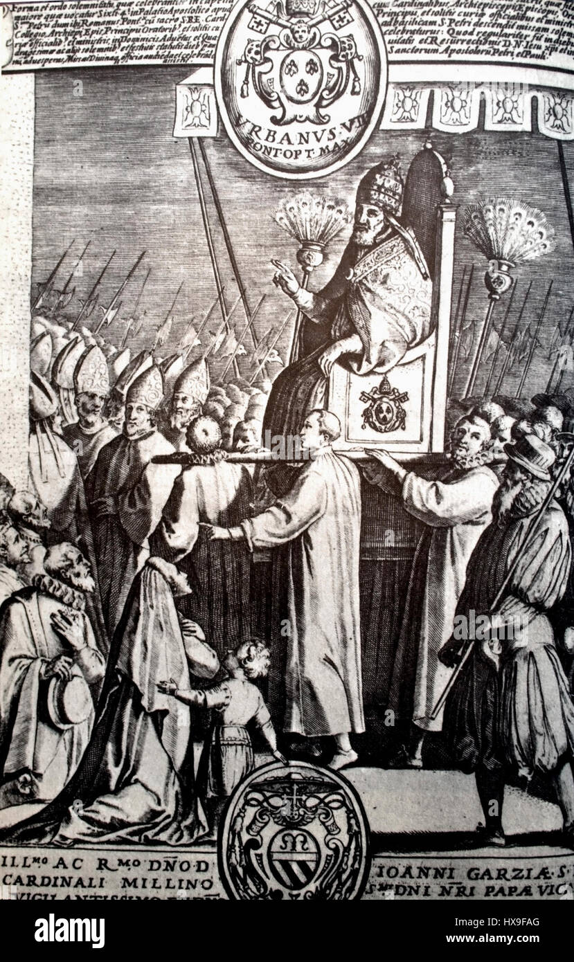 Pope Urban VIII Stock Photo - Alamy