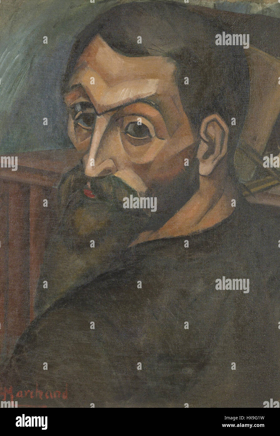 Self portrait of Jean Marchand (1883 1940 Stock Photo - Alamy