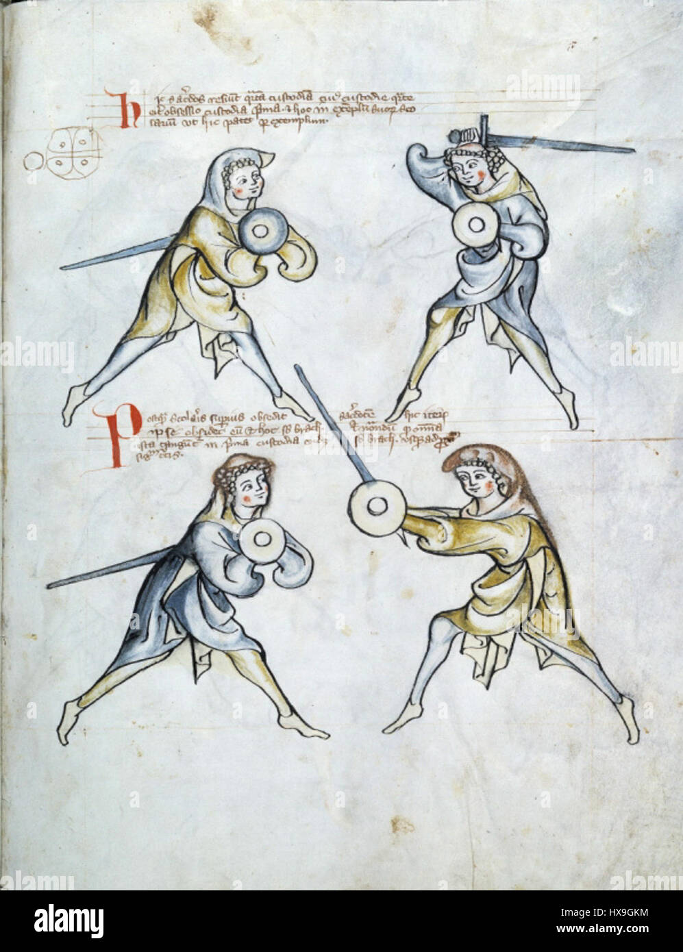 Ms I33 fol 15r Stock Photo - Alamy