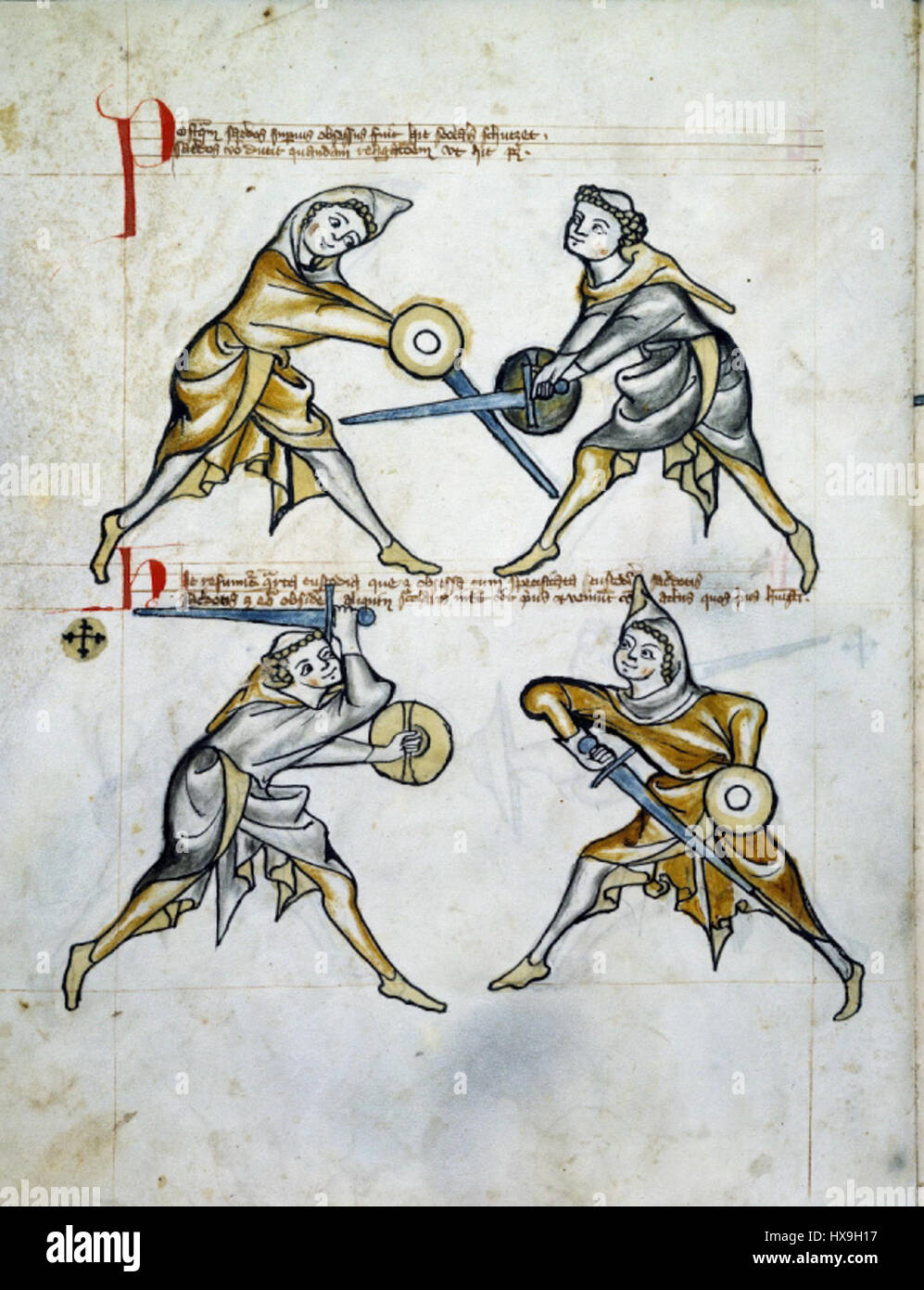 Ms I33 fol 26v Stock Photo - Alamy