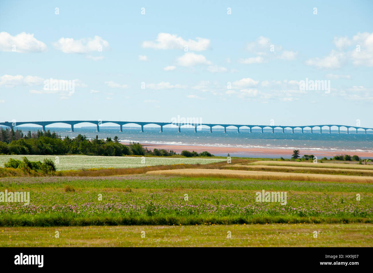 Confederation Bridge - Canada Stock Photo - Alamy
