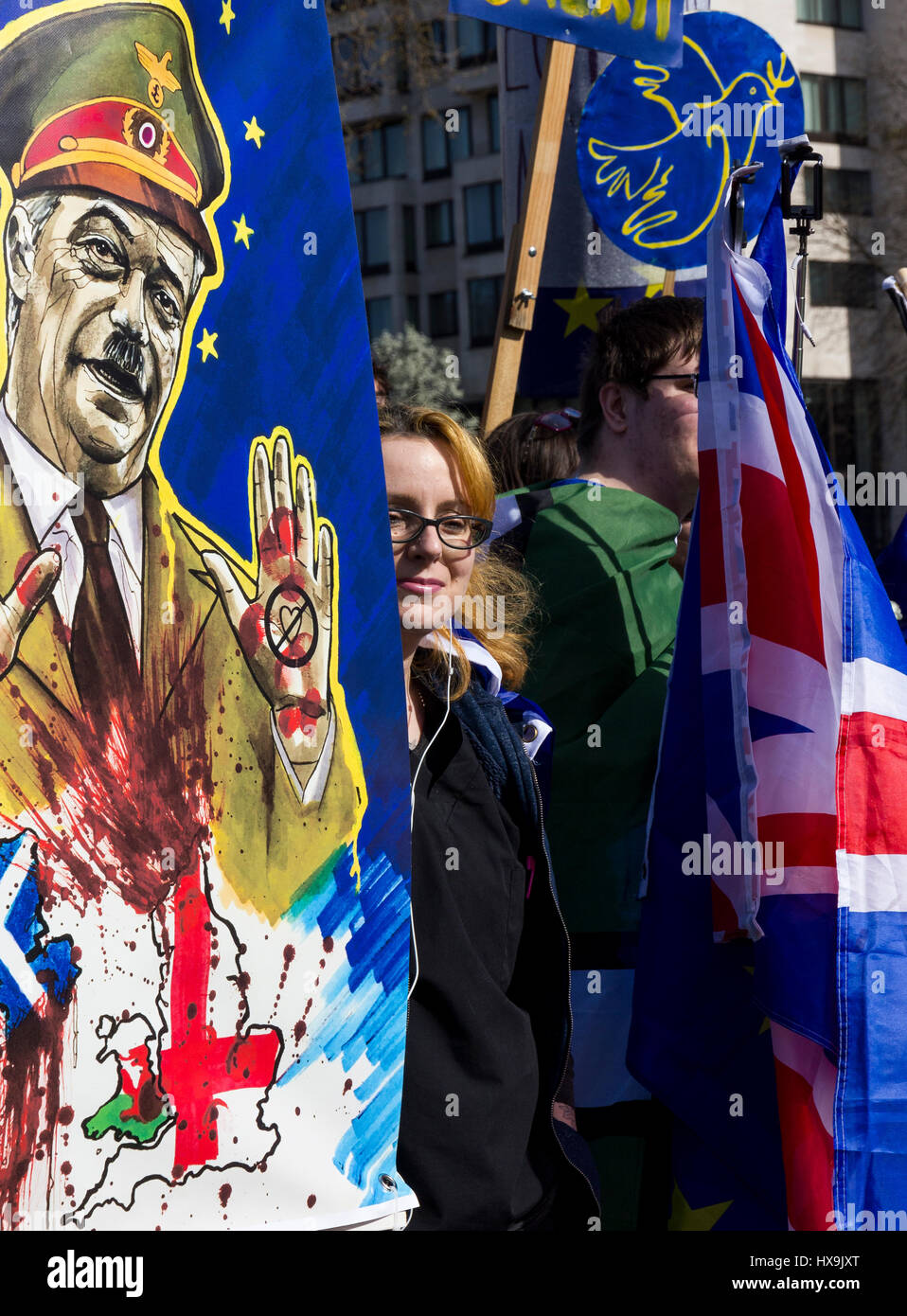 Nigel farage nazi hi-res stock photography and images - Alamy