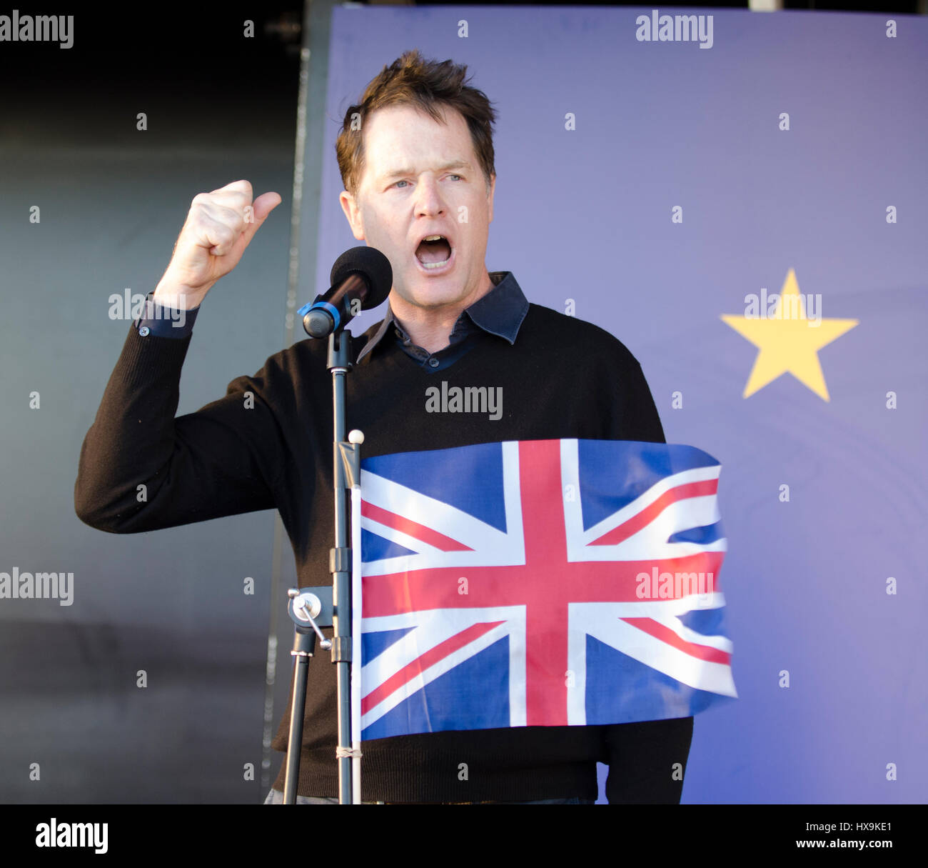 London, UK 25th Mar, 2017 Nick Clegg MP for Sheffield Hallam, former ...