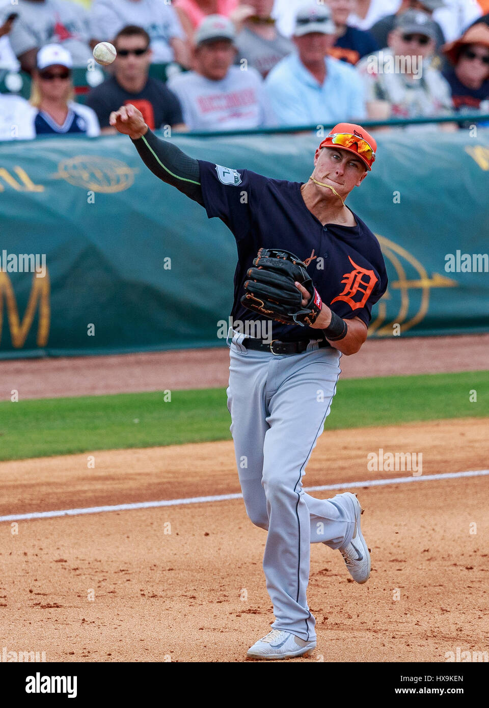 Bradenton, Florida, USA. 25th March, 2017.LECOM Park. 25th Mar, 2017 ...