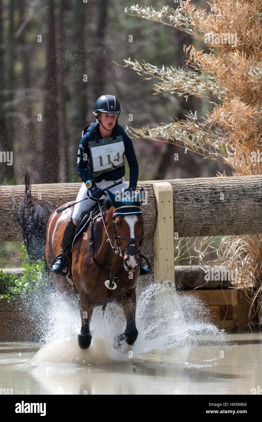Raeford, North Carolina, US. 25th Mar, 2017. AMANDA BEALE CLEMENT and ...