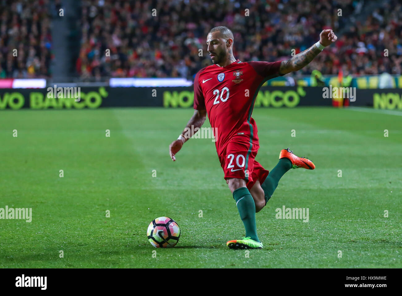 March 25, 2017. Lisbon, Portugal. Portugal's forward Ricardo Quaresma ...