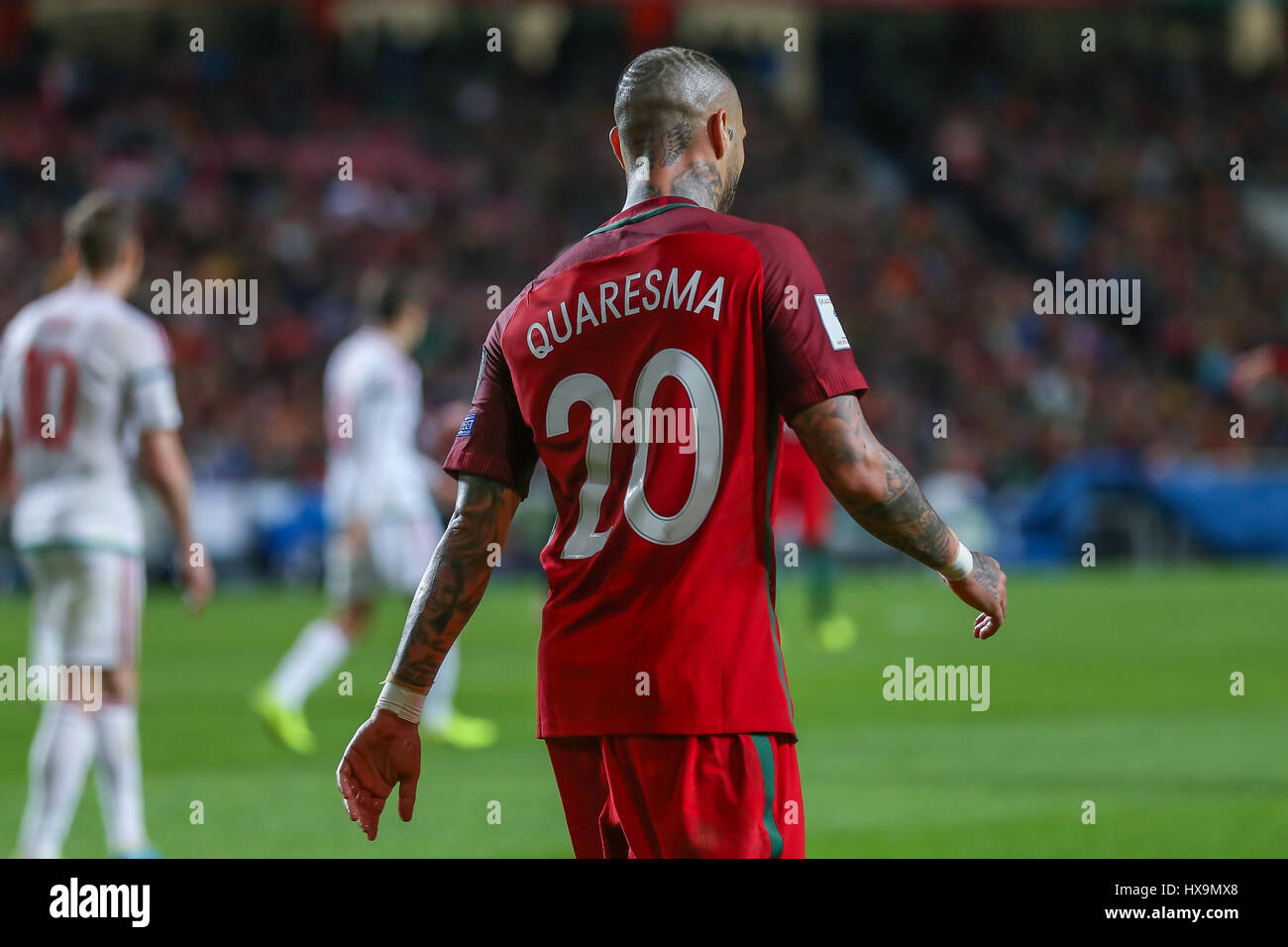 March 25, 2017. Lisbon, Portugal. Portugal's forward Ricardo Quaresma ...