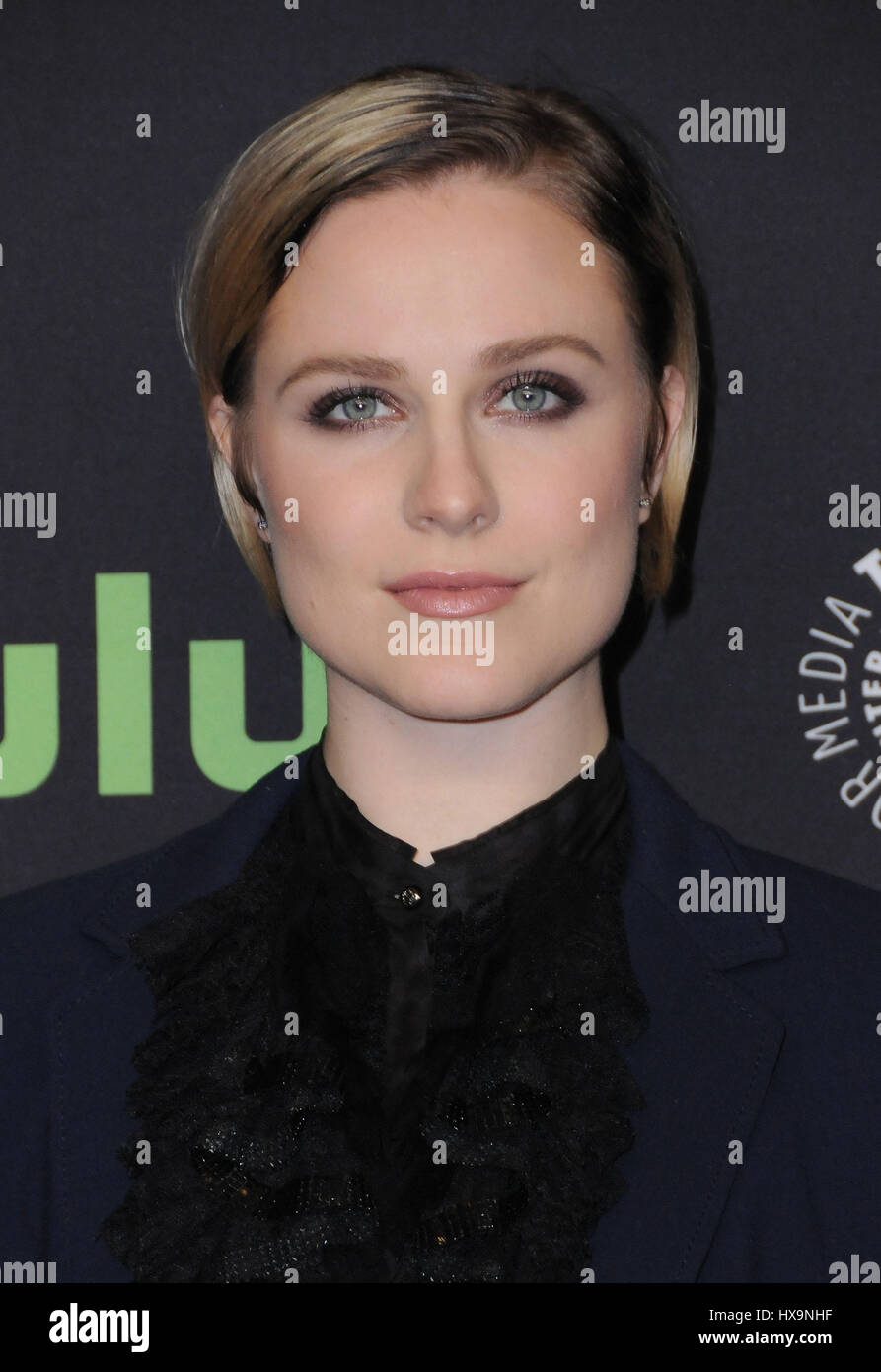 Hollywood, CA, USA. 25th Mar, 2017. - Evan Rachel Wood. The Paley ...