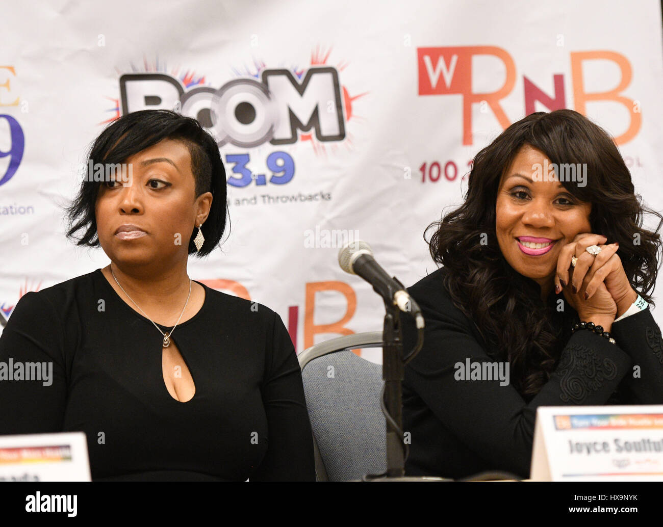 Philadelphia, Pennsylvania, USA. 25th Mar, 2017. Sisters, JORRAE BEARD ...