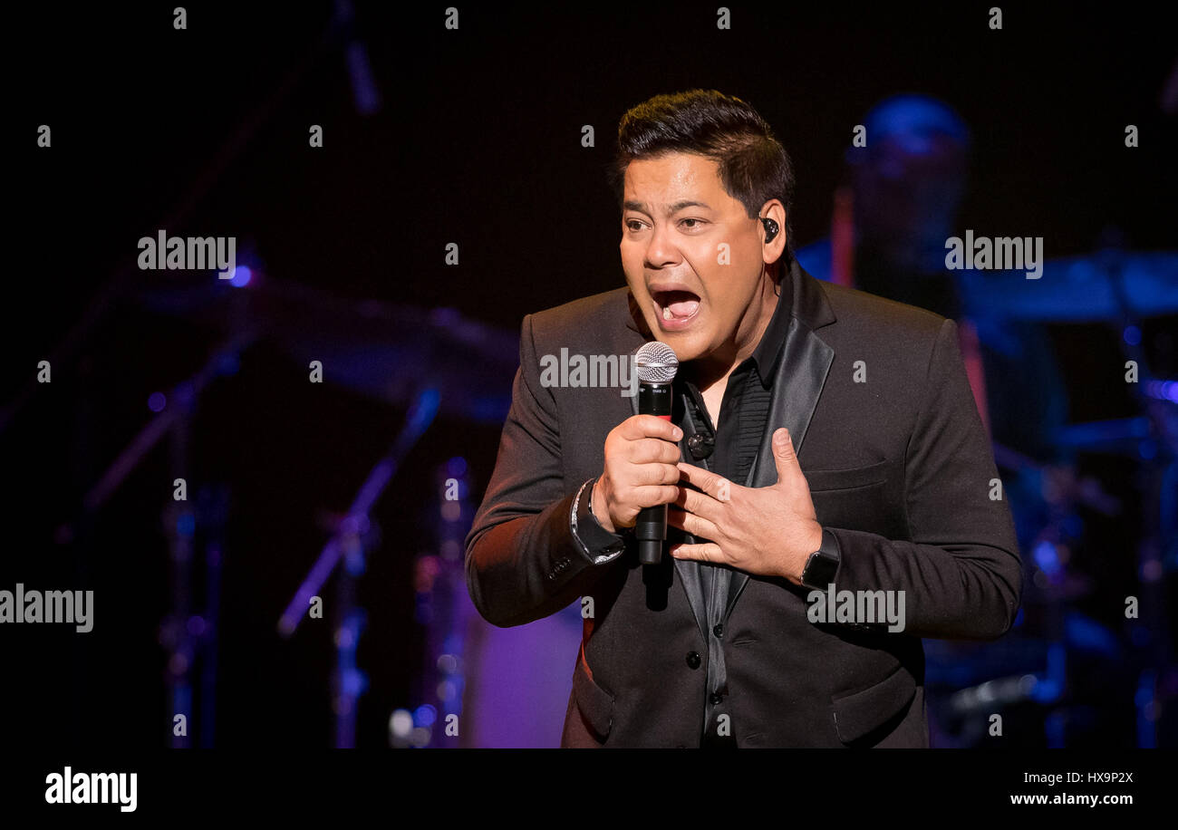 Las Vegas, NV, USA. 25th Mar, 2017. ***HOUSE COVERAGE*** Martin Nievera ...