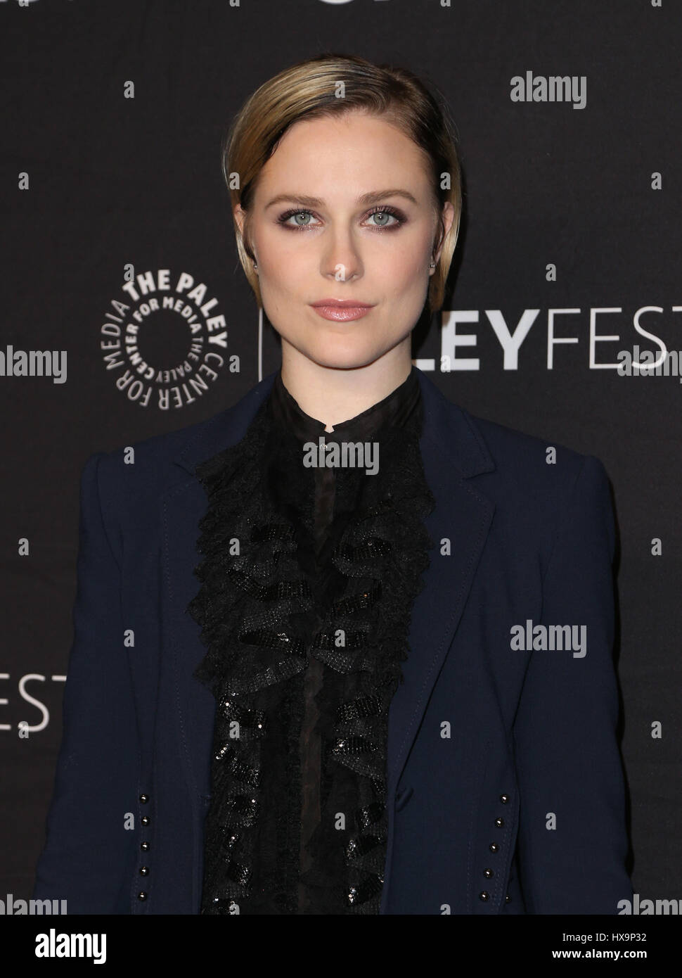Hollywood, Ca. 25th Mar, 2017. Evan Rachel Wood, At The The Paley ...
