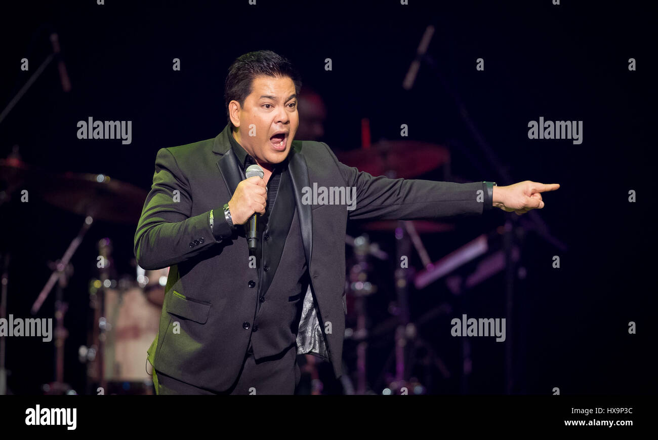Las Vegas, NV, USA. 25th Mar, 2017. ***HOUSE COVERAGE*** Martin Nievera ...