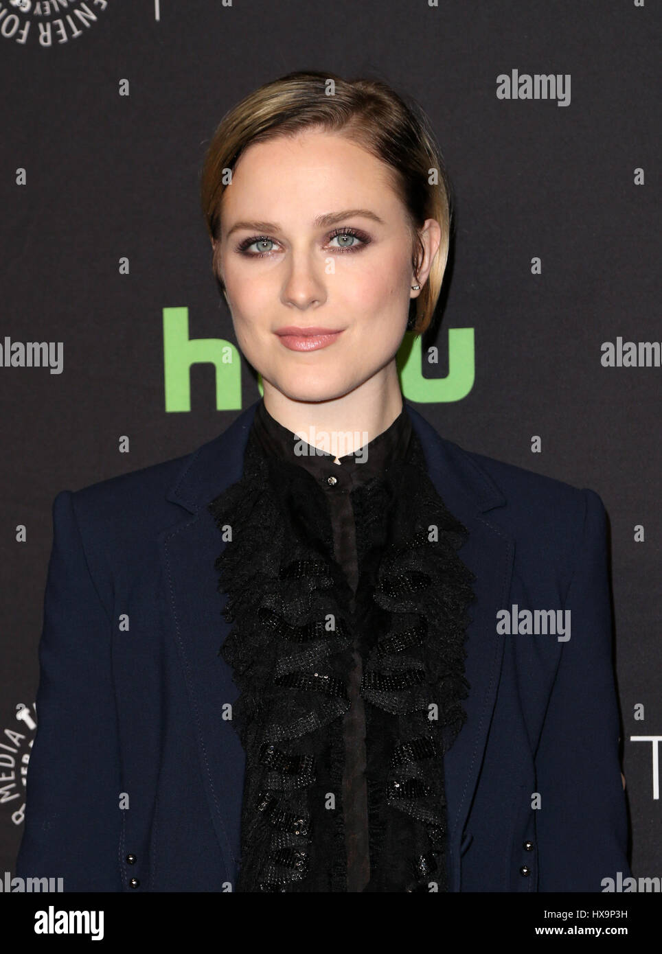 Hollywood, Ca. 25th Mar, 2017. Evan Rachel Wood, At The The Paley ...