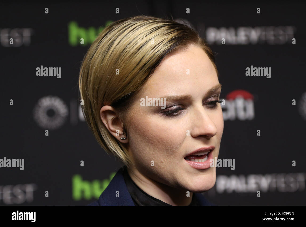 Hollywood, Ca. 25th Mar, 2017. Evan Rachel Wood, At The The Paley ...
