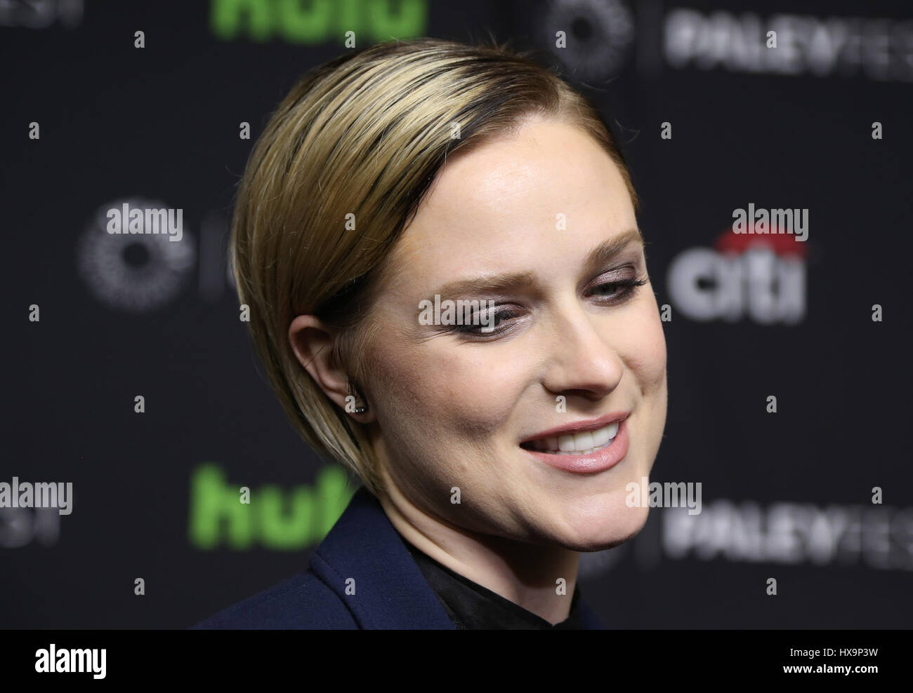 Hollywood, Ca. 25th Mar, 2017. Evan Rachel Wood, At The The Paley ...