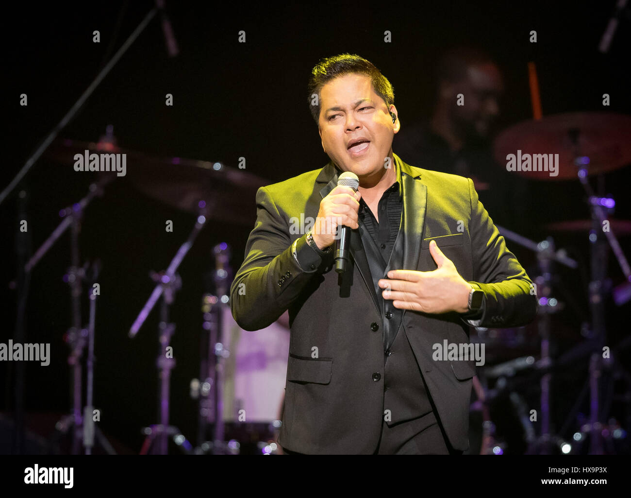 Las Vegas, NV, USA. 25th Mar, 2017. ***HOUSE COVERAGE*** Martin Nievera ...