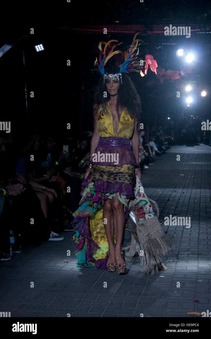 Panama, PANAMA. 25th March, 2017. Fashion runway by American Eagle ...