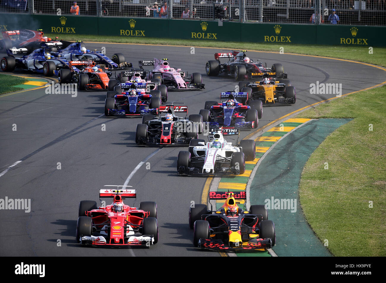Formula 1 Rolex Australian Grand Prix, 23. - 26.03.2017 Rennstart ...