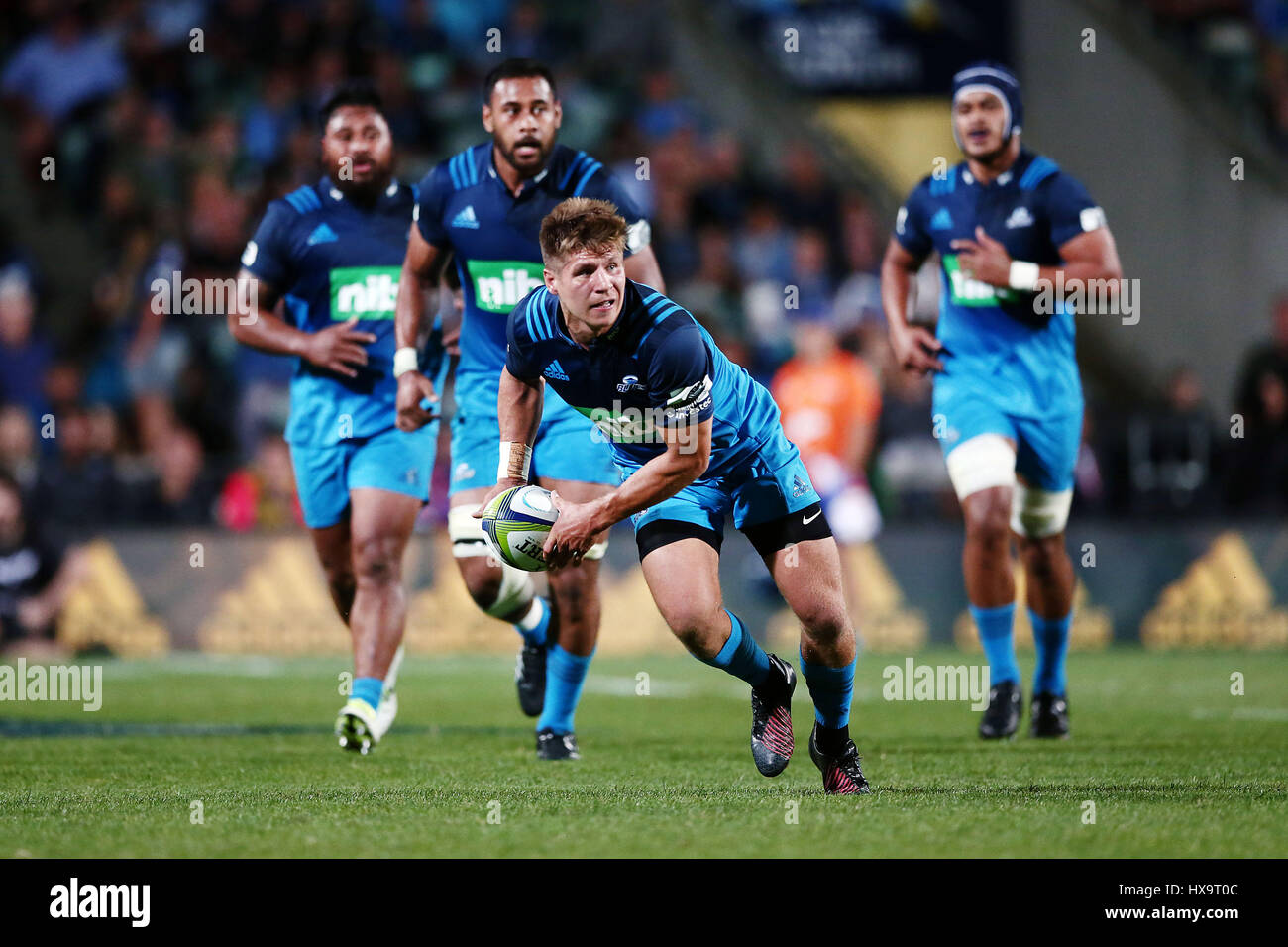 QBE Stadium, Auckland, New Zealand. 25th March 2017. Super Rugby; Blues ...