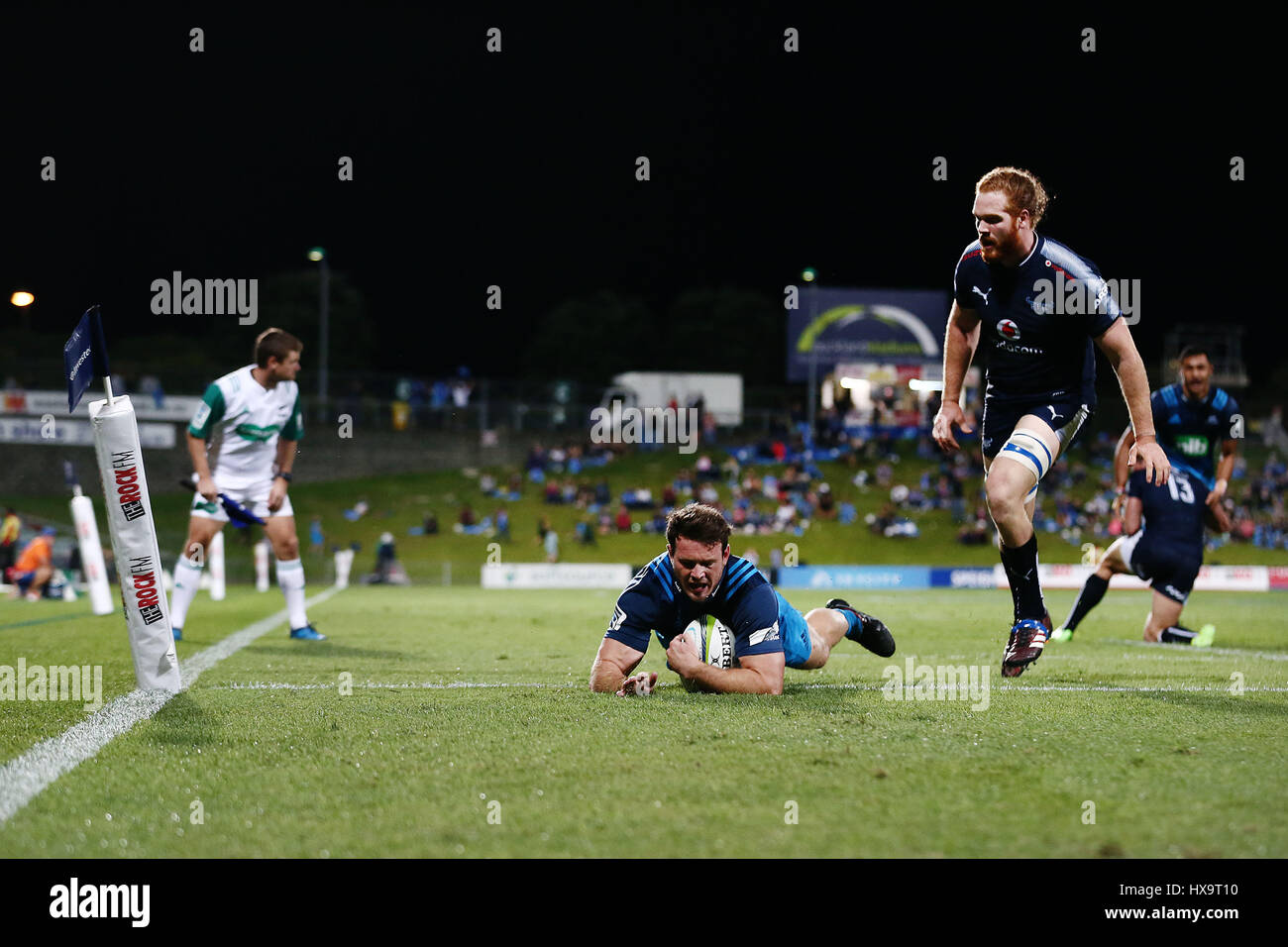 QBE Stadium, Auckland, New Zealand. 25th March 2017. Super Rugby; Blues ...