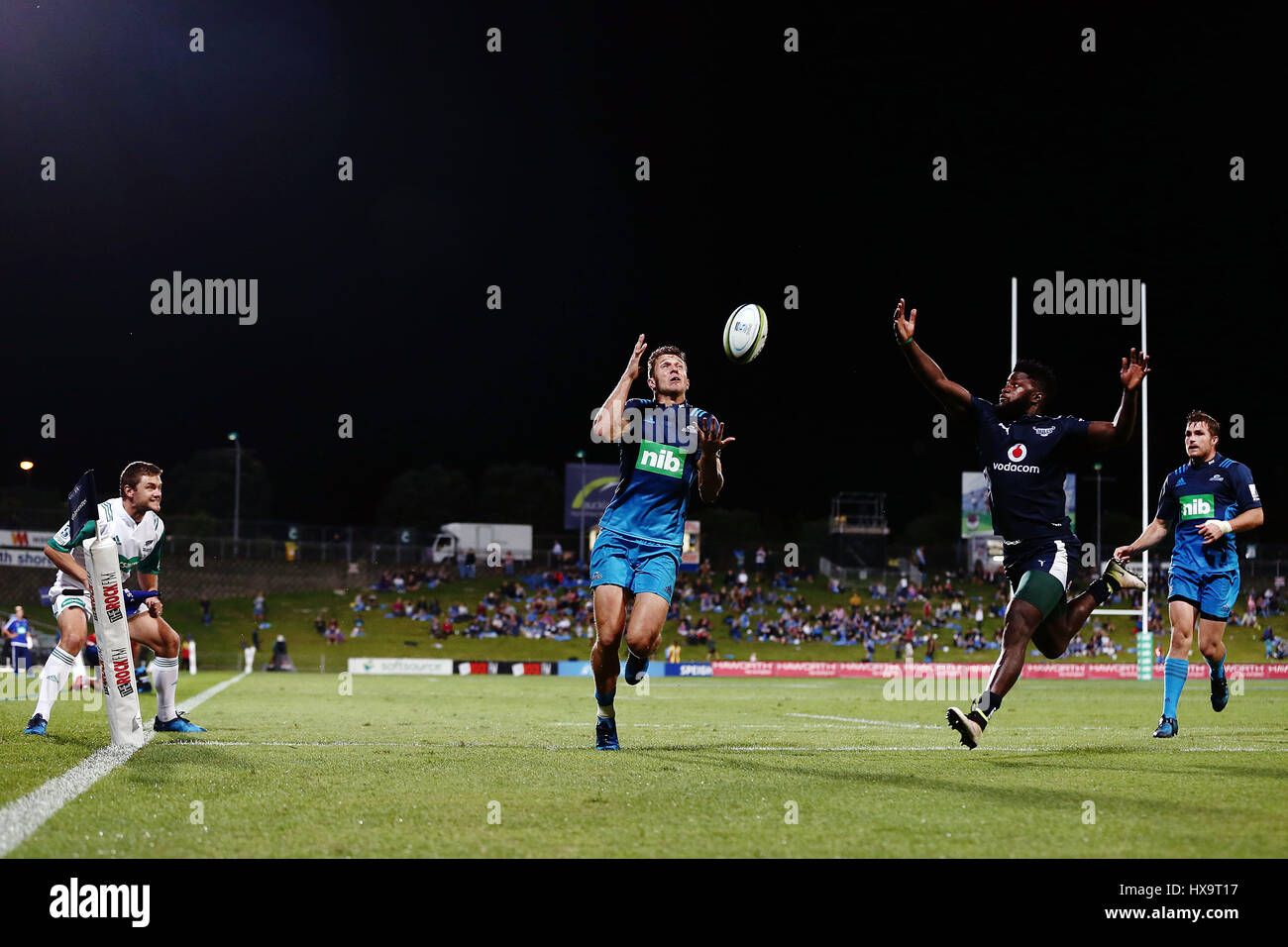 QBE Stadium, Auckland, New Zealand. 25th March 2017. Super Rugby; Blues ...