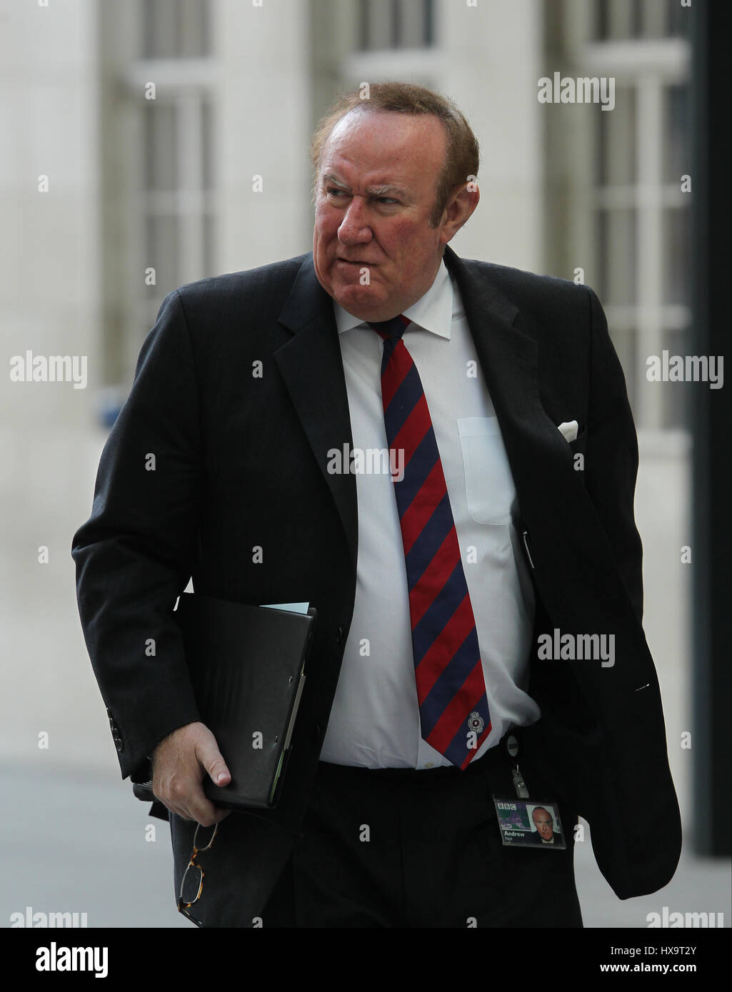 London, UK, 26th March 2017. Andrew Neil journalist and broadcaster ...