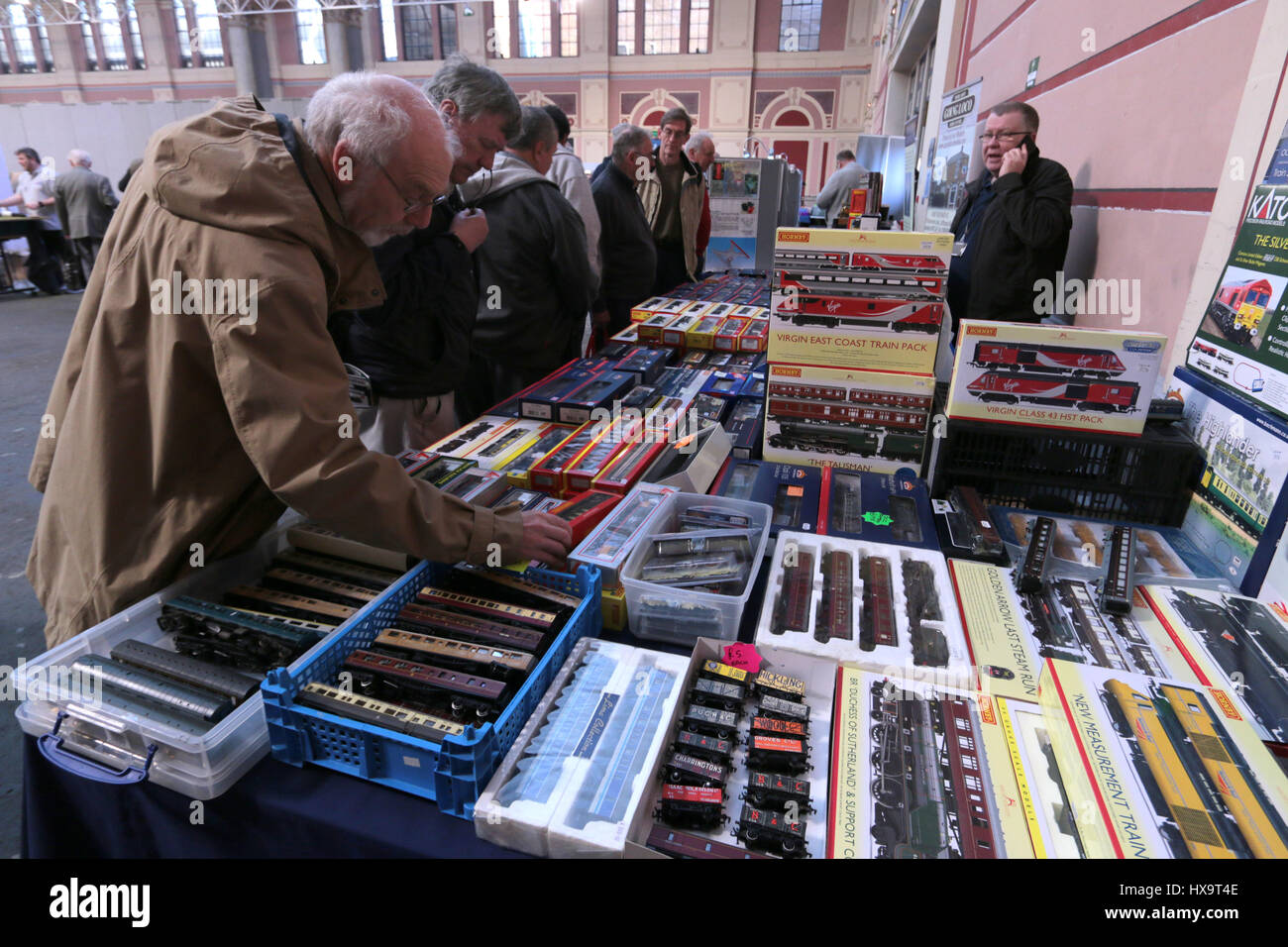 London, UK. 26th Mar, 2017. The World of Railways Show Alexandra Palace ...