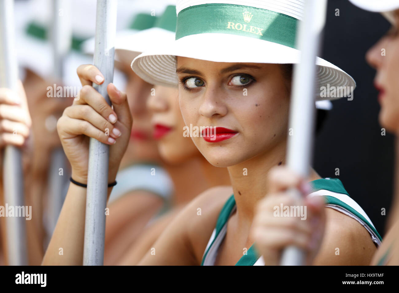Grid girl australian formula one hi-res stock photography and images ...