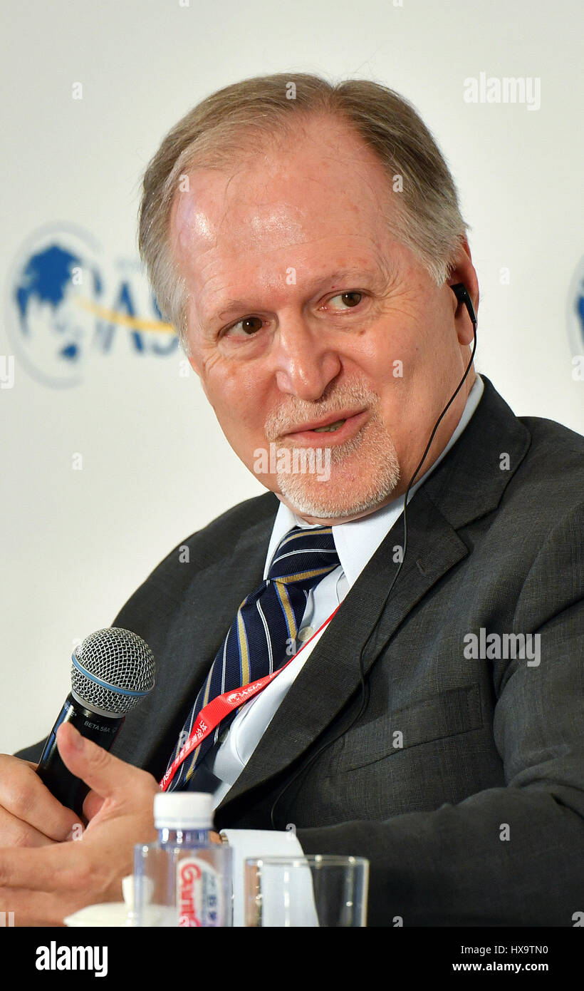 Boao, China's Hainan Province. 26th Mar, 2017. Robert B. Koopman, Chief ...