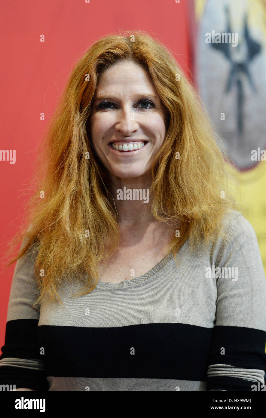 Leipzig, Germany. 25th Mar, 2017. Austrian writer Ursula Poznanski ...
