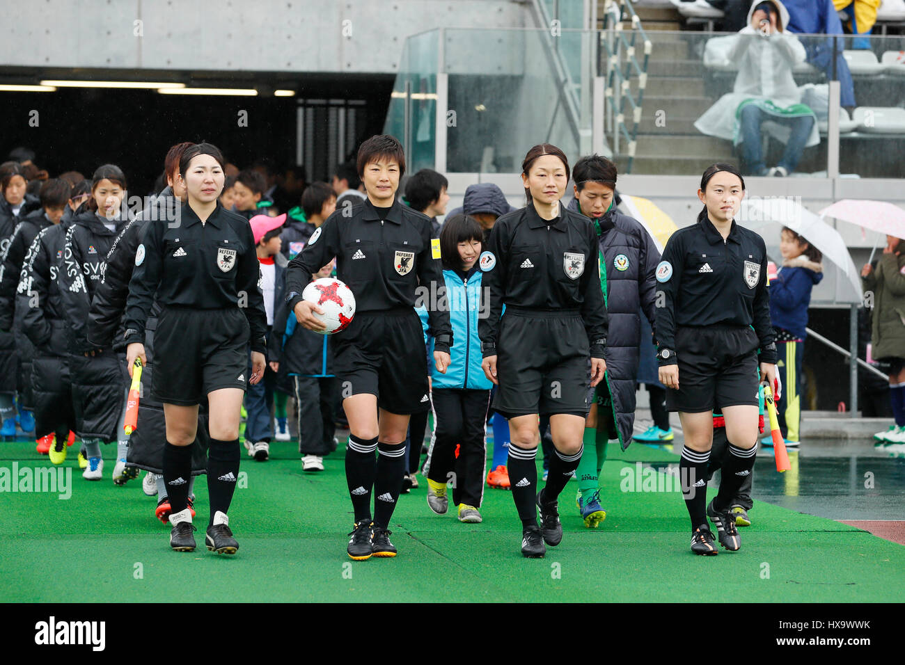Tokyo, Japan. 26th Mar, 2017. Referees Football/Soccer : Plenus ...