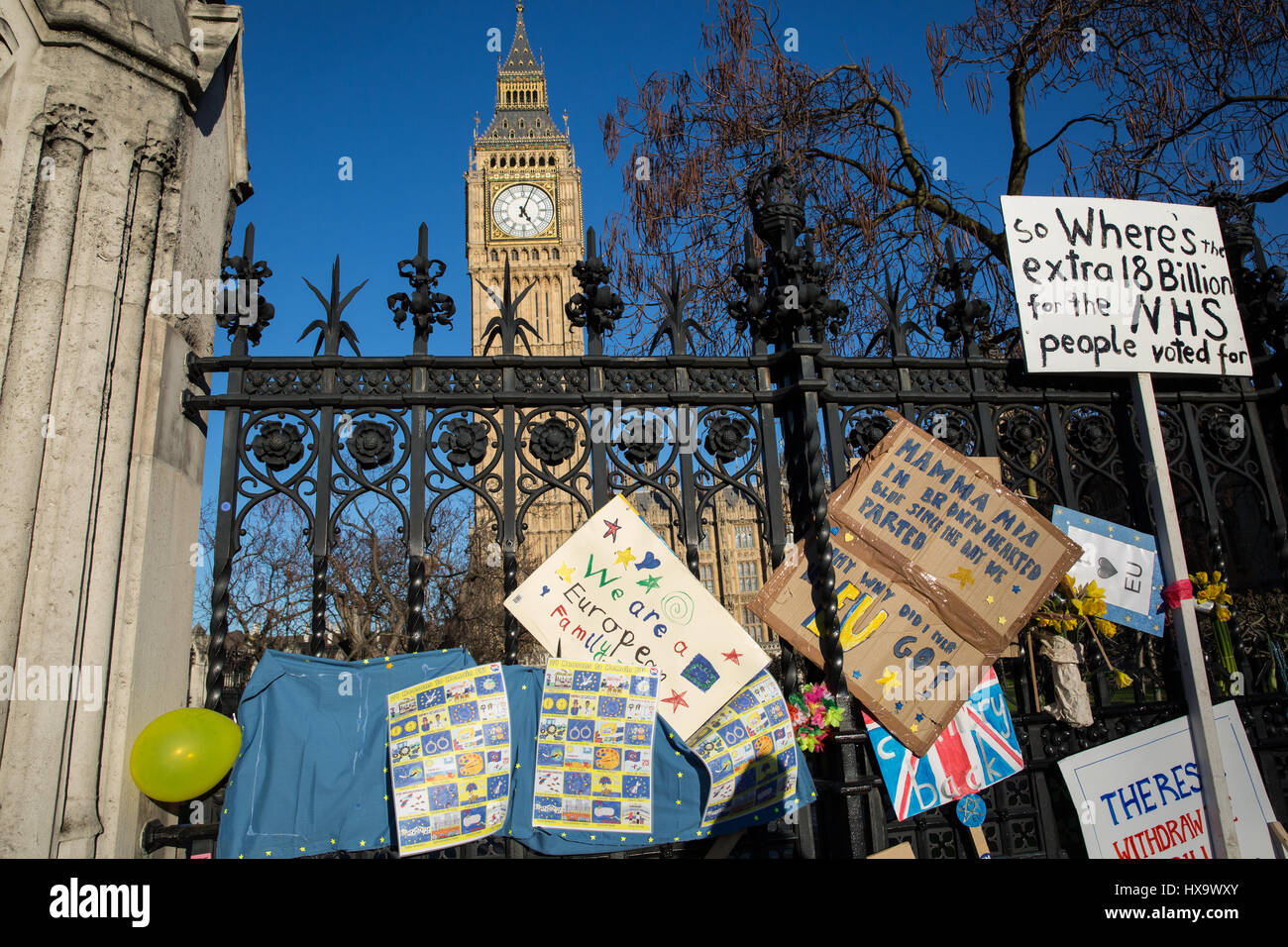 Placards removed hi-res stock photography and images - Alamy