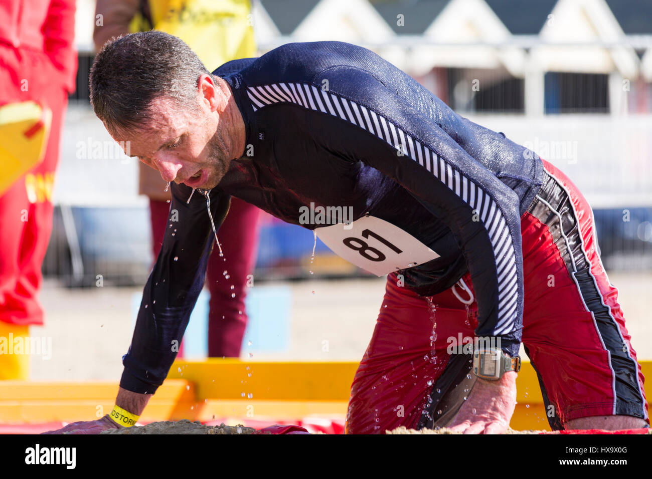 Bournemouth, Dorset, UK. 26th Mar, 2017. The Sandstorm Beach Challenge ...