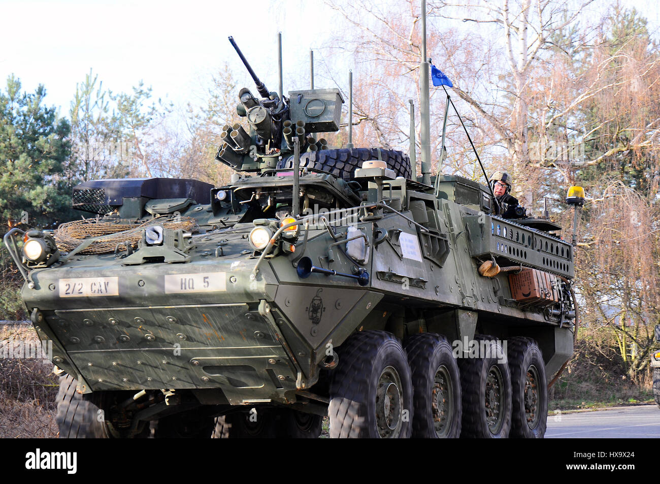 Stryker armored vehicle hi-res stock photography and images - Alamy