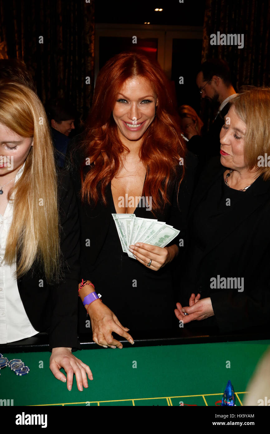 Hamburg, Germany, 25th MAR, 2017. Yasmina Filali attending the "Bond ...