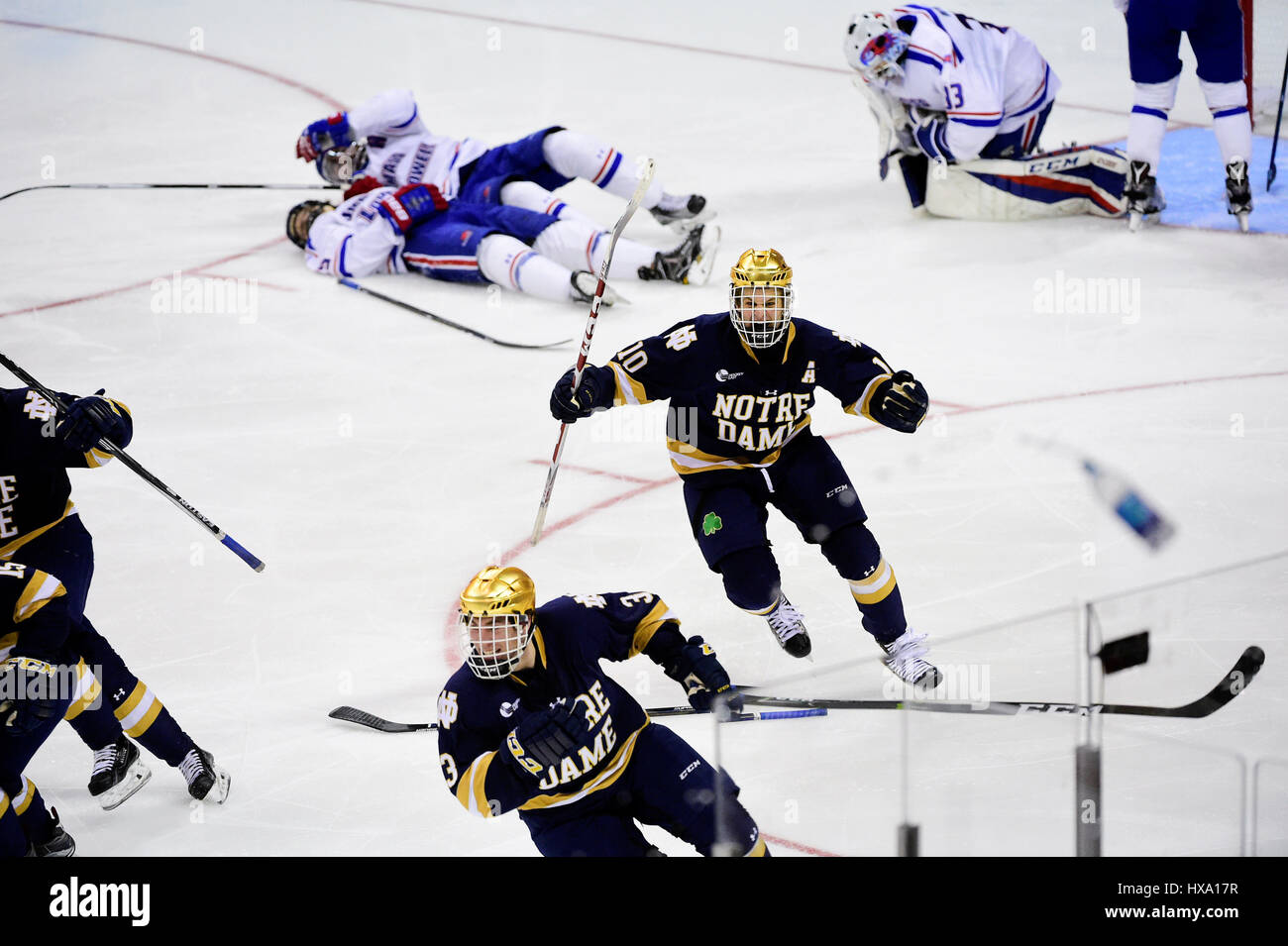 Sunday, March 26, 2017: Notre Dame Fighting Irish forward Anders Bjork ...