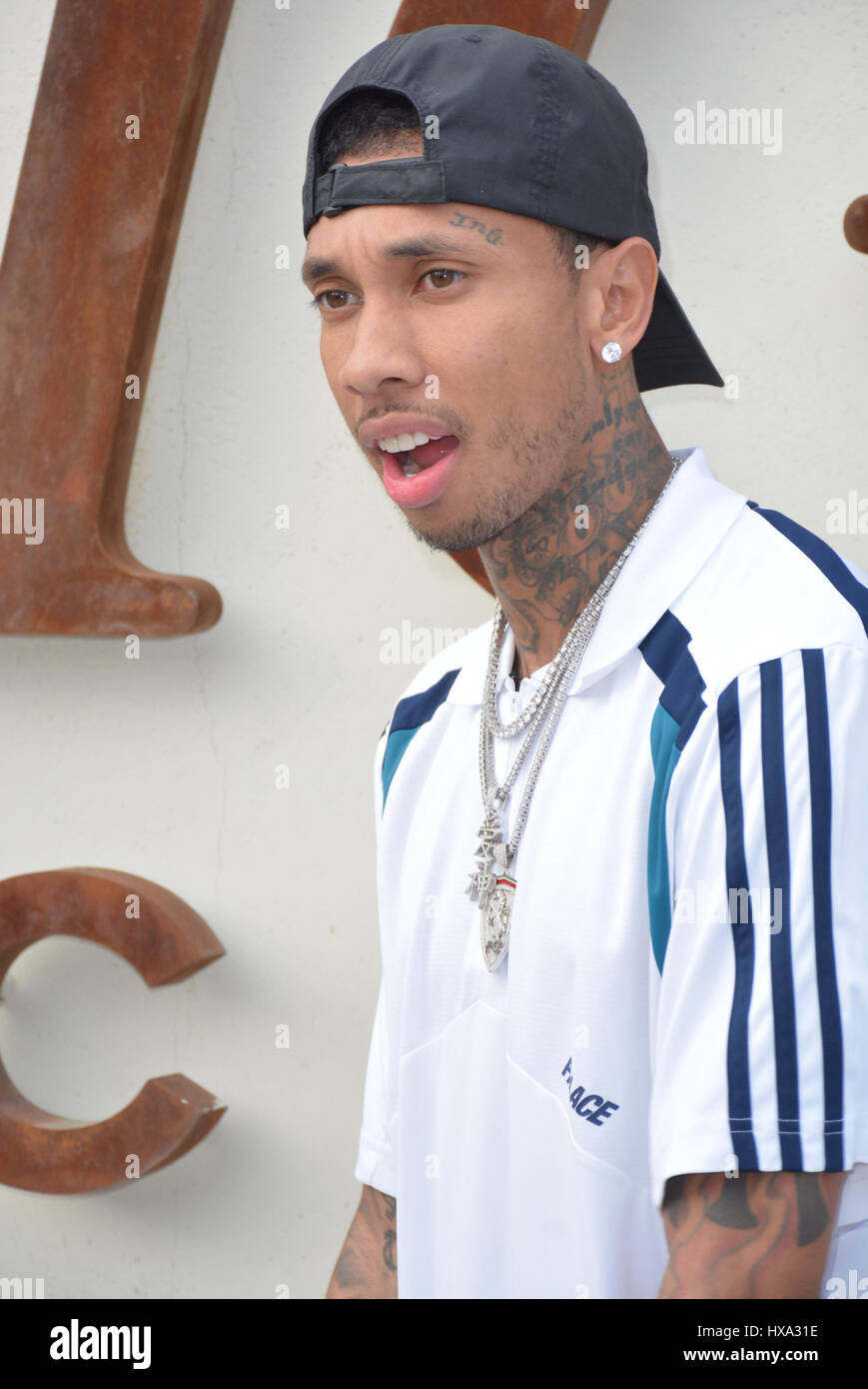Las Vegas, Nevada, USA. 26th Mar, 2017. Rapper Tyga kicks off Daylight ...