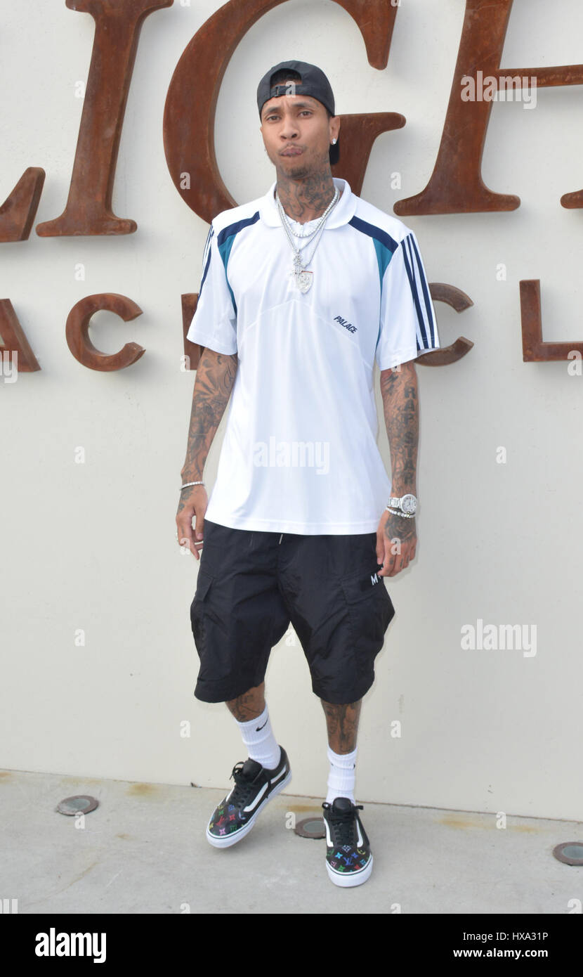 Las Vegas, Nevada, USA. 26th Mar, 2017. Rapper Tyga kicks off Daylight ...