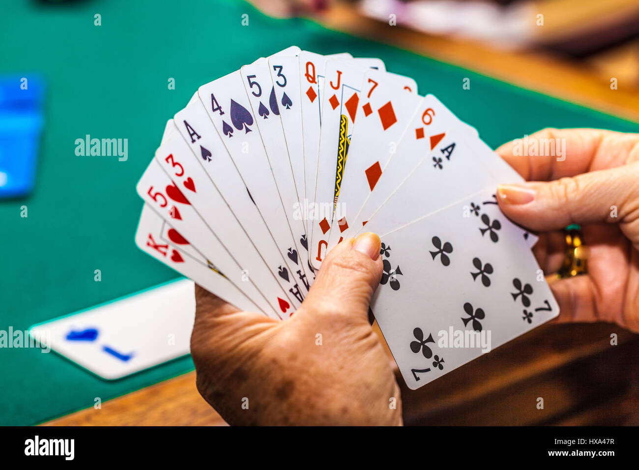 Bridge Card Game High Resolution Stock Photography and Images - Alamy