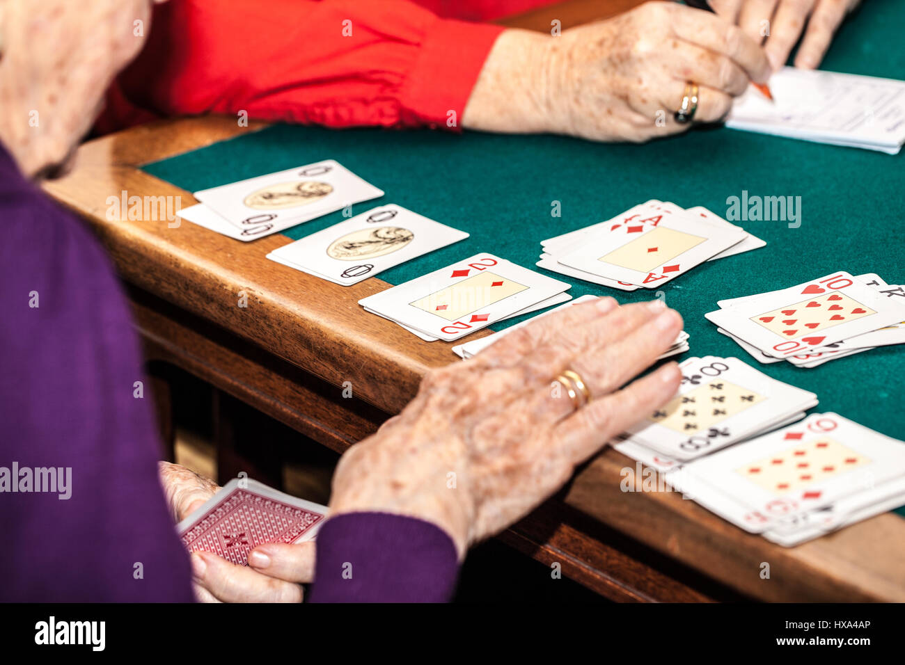 Old People Playing Bingo High Resolution Stock Photography and Images ...
