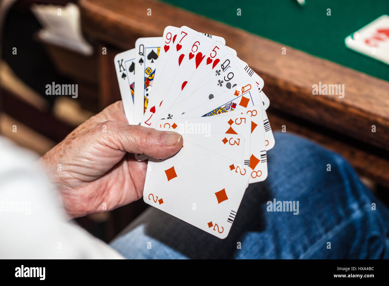 Old People Playing Bingo High Resolution Stock Photography and Images ...