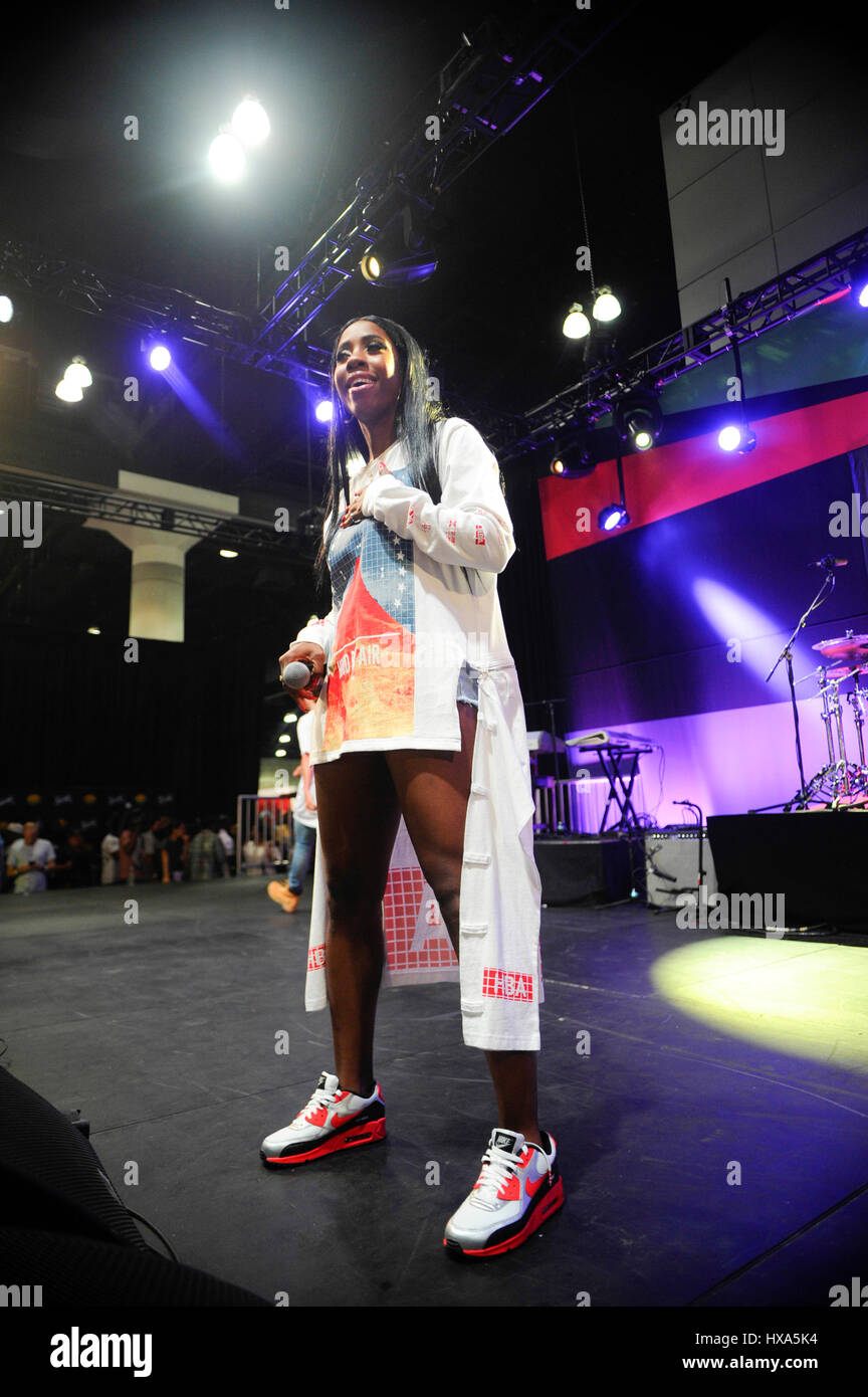 Sevyn Streeter performs onstage at the BETX Opening Concert during the ...