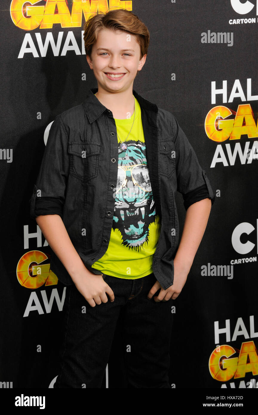 Actor Jacob Hopkins arrives at the 4th Annual Cartoon Network Hall Of ...